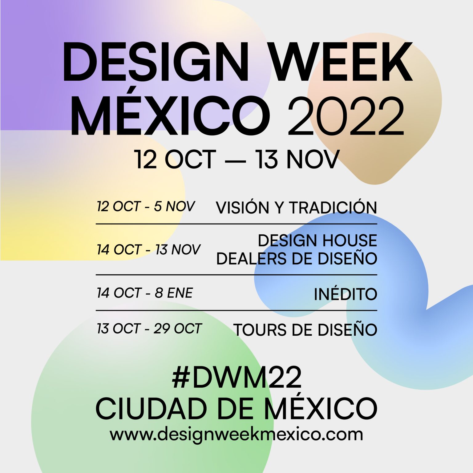 MÉXICO TERRITORIO CREATIVO PRESENTA EL PROGRAMA DE DESIGN WEEK MEXICO ...